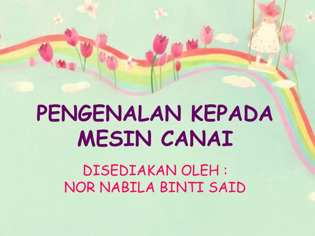 PENGENALAN KEPADA MESIN LARIK | PPT