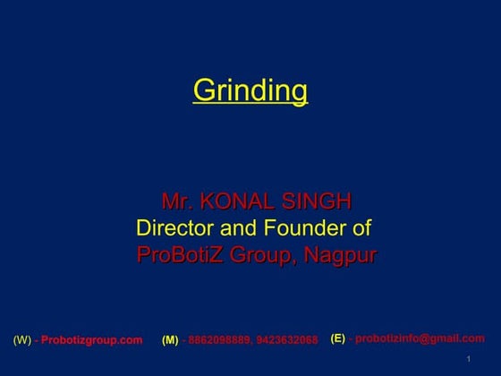 Grinding wheel designation and selection | PPT
