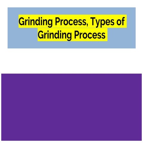 Grinding process, Specifications of Grinding wheel | PPTX