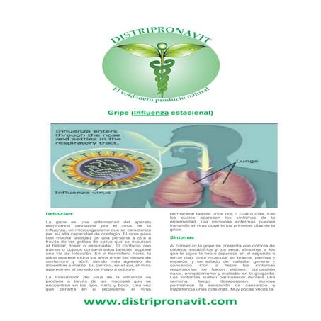 LA GRIPE DIAPOSITIVAS | PPTX