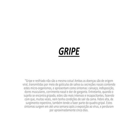 Gripe influenza | PPTX