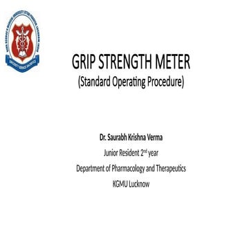 Grip Strength meter (Rat, Mice).pptx SKV | PPTX