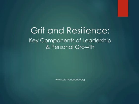 Resilience Training HTGS PowerPoint Aug 2014 v3.1 HTGS Presentation | PPT
