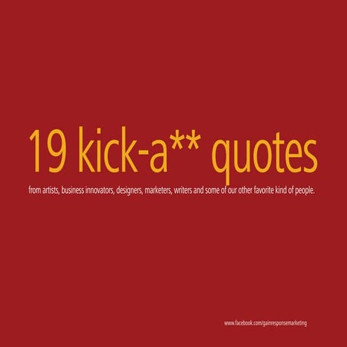 Word is Bond: 20 quotes to inspire success | PPTX