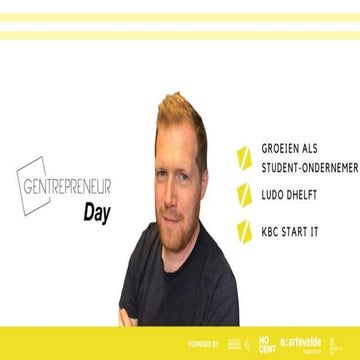 Gentrepreneur DAY: Groeien als student-ondernemer | PPT