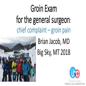 Anatomy of Groin | PPT