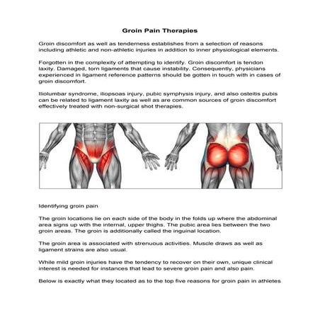 Groin pain therapies | PDF