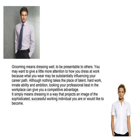 Grooming Standard for hotel professionals | PDF