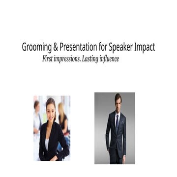 Personal Hygiene Importance and Grooming Checklist For Men & Women | PPTX