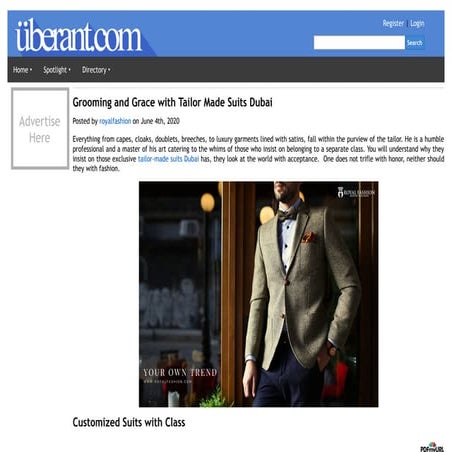 How bespoke tailor made is better than made to measure | PDF