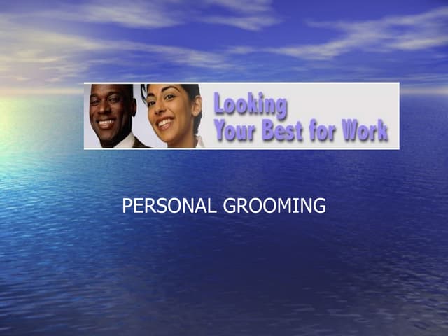Personal Hygiene Importance and Grooming Checklist For Men & Women | PPTX