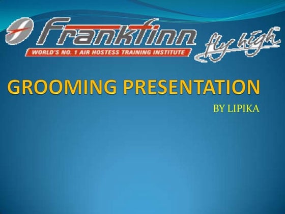 Personal Grooming Training for an Aesthetic Clinic | PPT