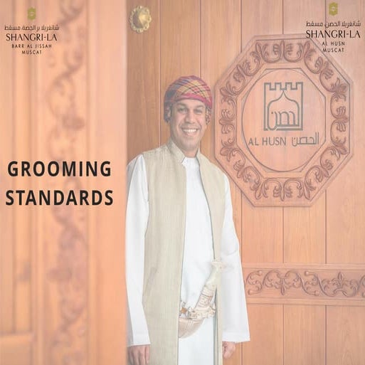 Grooming Standard for hotel professionals | PDF