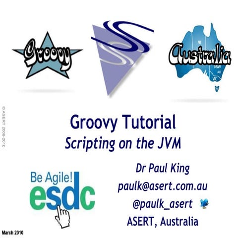 Groovy Tutorial Ppt 