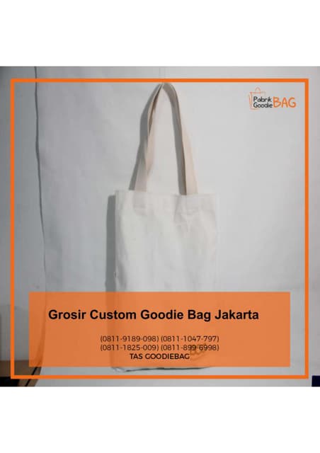 Distributor Tas Goodie Bag Custom.pdf DI JAKARTA | PDF