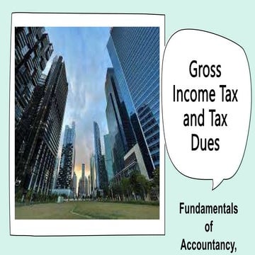Gross Income Tax and Tax Dues.pptx