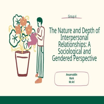 The Nature and Depth of Interpersonal Relationships.pptx