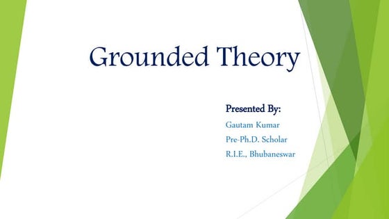 Grounded theory methodology of qualitative data analysis | PPT