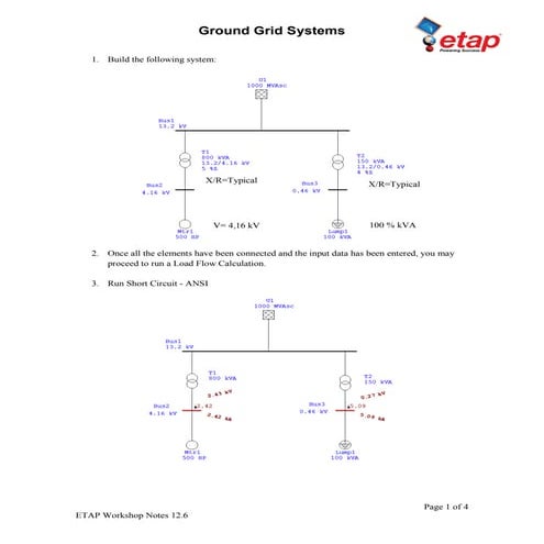 Ground grid systems exercise | PDF | Science