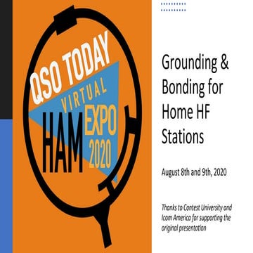 Comprehensive Grounding and Bonding Techniques for Home HF Radio ...