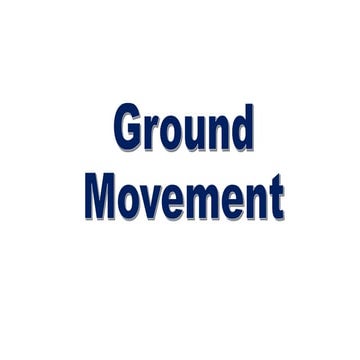 Ground Movement based on soil conditions | PPTX