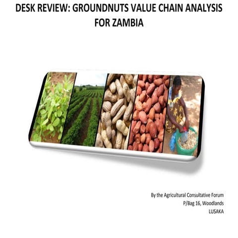 Groundnuts value chain analysis for zambia ppp | PPT