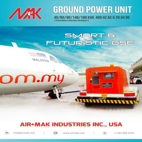Now understanding the Specification of Ground Power Unit | PDF