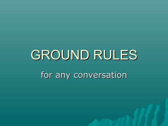 February Rules Seminar | PDF