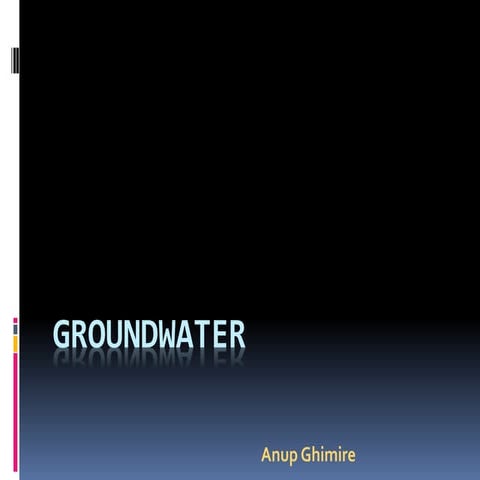 Groundwater | PPT