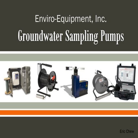 Using Groundwater Sampling Pumps | PPT