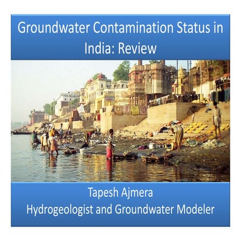 Groundwater contamination status in India: review | PDF
