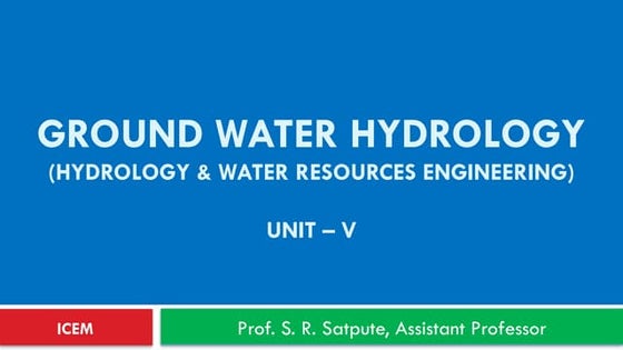 Types of Aquifers | PPT