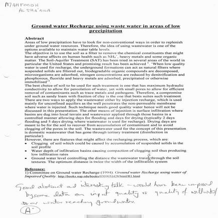 Groundwater Recharge | PDF