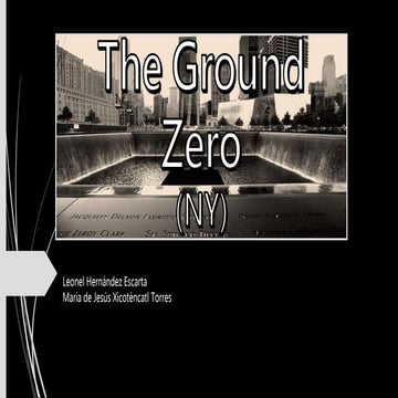 Ground zero english presentation | PPTX