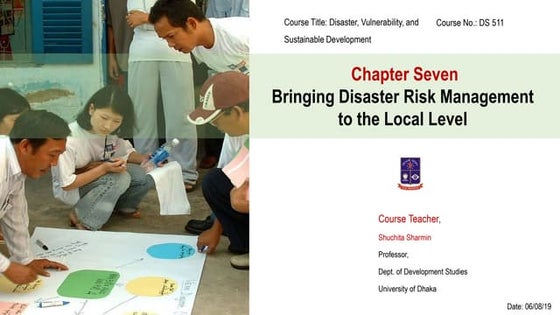 Community Based Disaster Risk Management (CBDRM) | PPT | Non-Profit ...