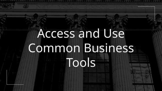 APPLIED BUSINESS TOOLS AND TECHNOLOGY IN HOSPITALITY AND TOURISM ...