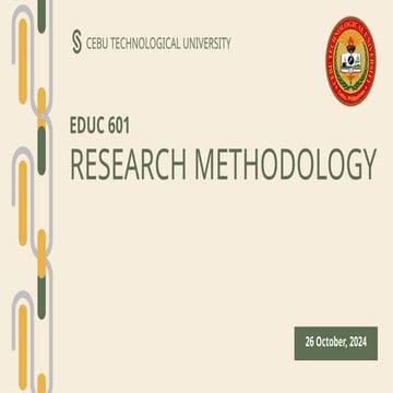Research Introduction_Chapter 1 Methodology | PPTX