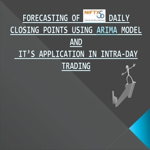 Time series analysis on nifty index | PPT