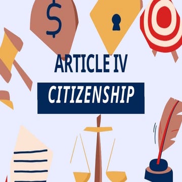 Philippine Constitution 1987 (Article 4) | PPTX