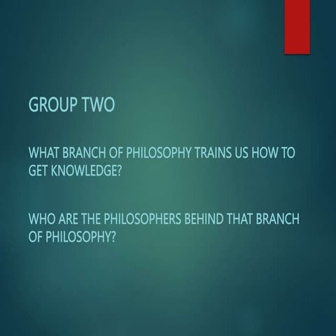 Group-2 - Philosophy of education.ppt