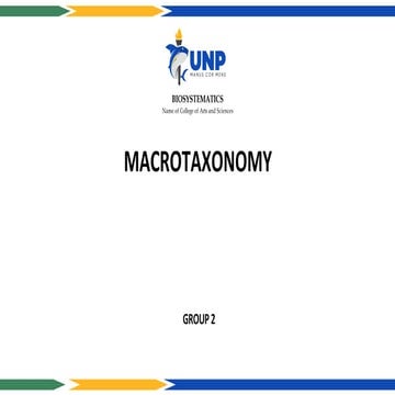 GROUP-2_MACROTAXONOMY.pdfnhjjjjjjkkkkbbn | PDF