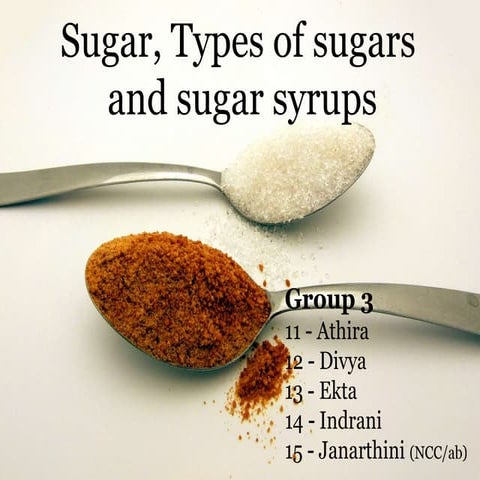 Group 3 sugars | PPTX