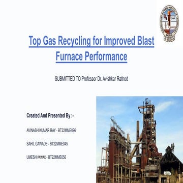 The Gas Recovery System Presentation | PPT