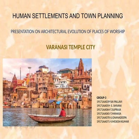 Varanasi_Architectural evolution of places of worship.pptx