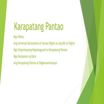Article 3 - Bill of Rights | PPTX