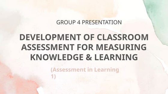 preparing a TOS | PPT