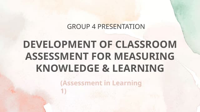 preparing a TOS | PPTX