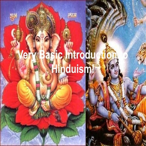 Comprehensive Introduction to Hinduism: Beliefs, Gods, and Practices | PPTX