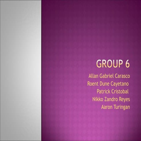 4ChEB Group 6 | PPT