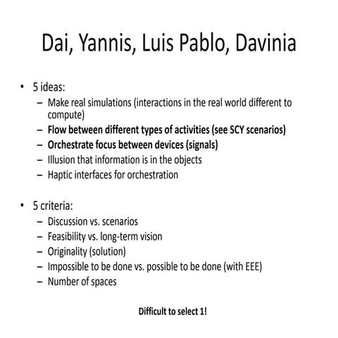 Group dai-yannis-luispablo-davinia | PPTX
